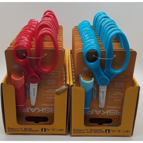 Fiskars | Office | Fiskars Scissors 5 Eraser Sheath Flip Sharpener Lot ...